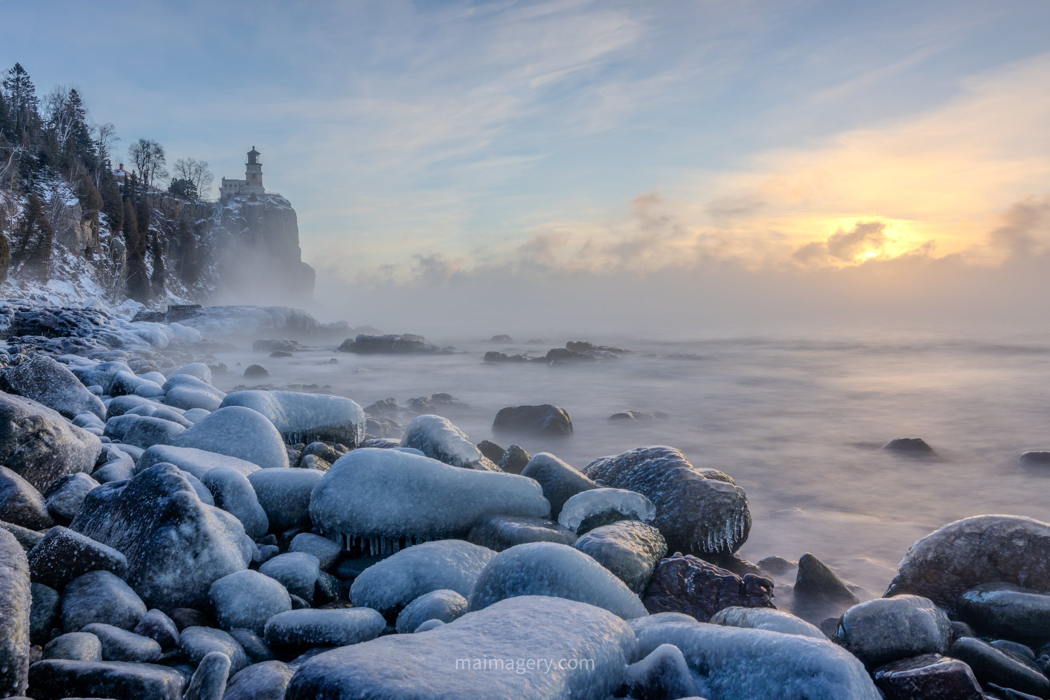 The Pursuit of Sea Smoke – michaelandersonimagery